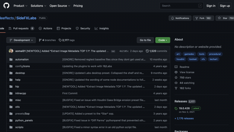 SideFX Labs resources - procegen - Procedural Content Generation