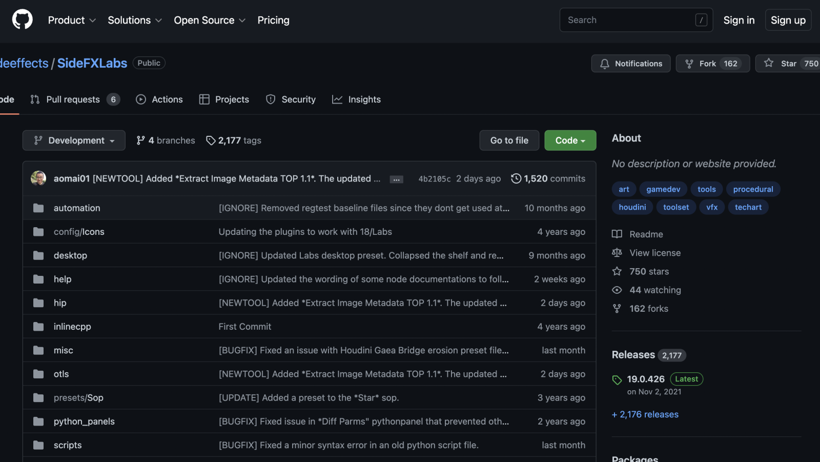 SideFX Labs resources | procegen